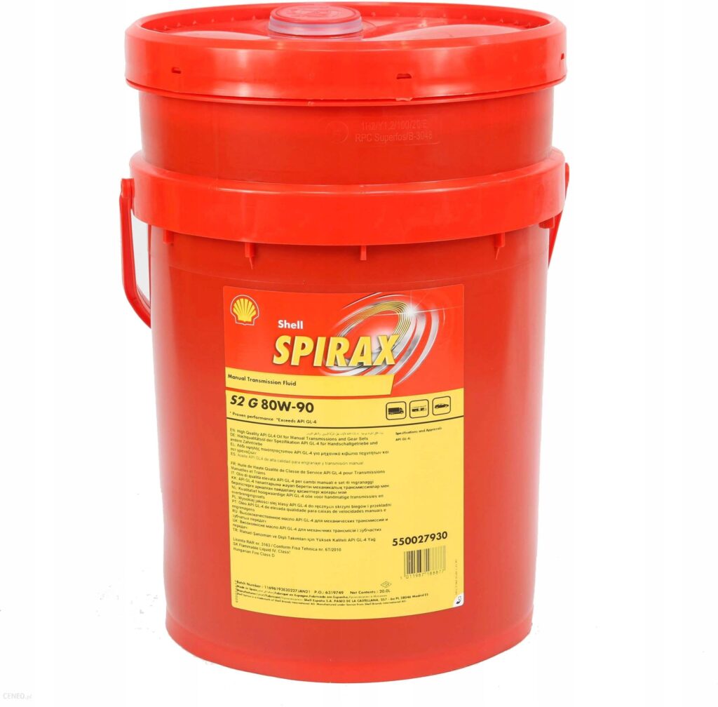 Shell Spirax S2 G 80W/90 20L – WZPS